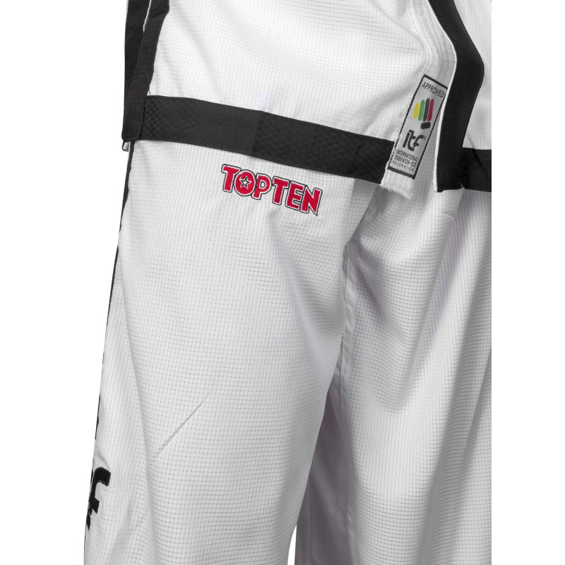 TOP TEN ITF 4th-6th Dan Dobok “Diamond” (ITF-Approved)